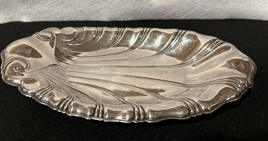 Vintage Silver Plated Neptune Tray: International Silver/wm Rogers - Etsy
