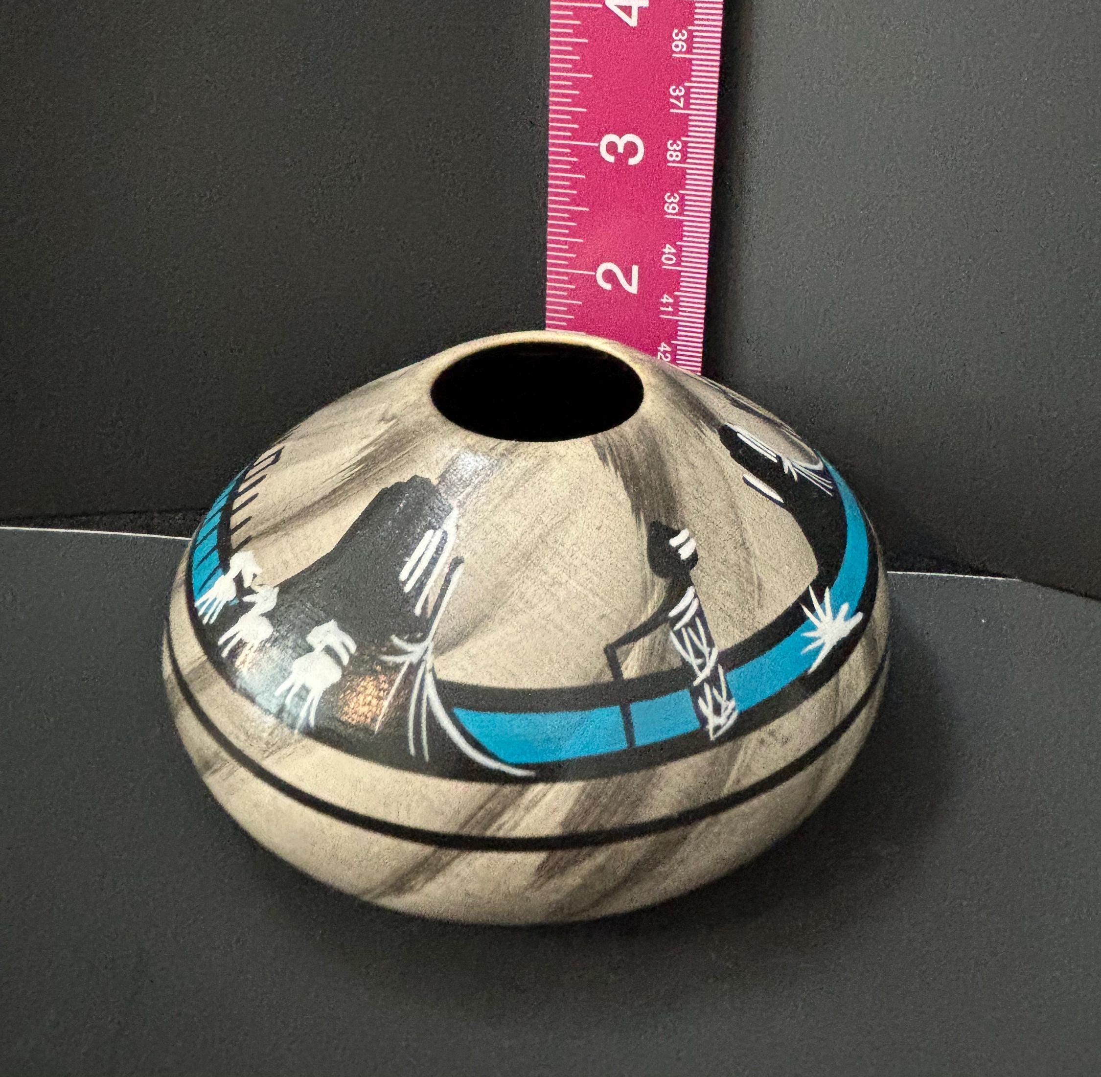 Vintage, Dwayne Blackhorse, Navajo, Pottery, Possibly Desert Storm or ...