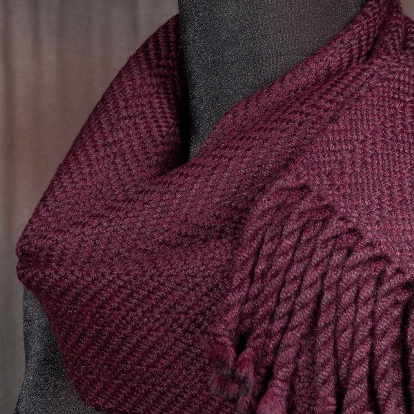 Dark Red Wool - Etsy