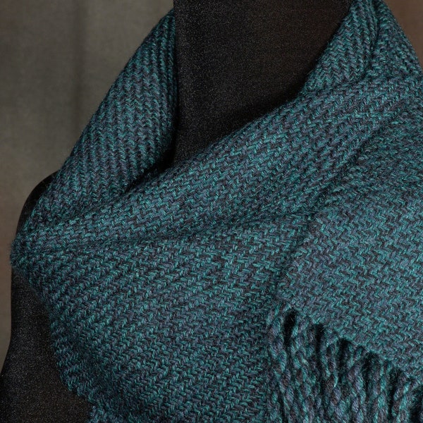 Teal Blue Scarf - Etsy