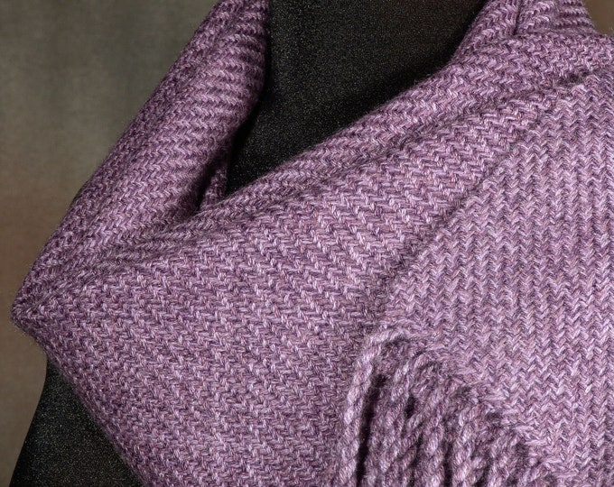 Lavender Gray Scarf / Handmade Scarf / Merino Wool Scarf / Winter Scarf ...