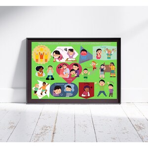Social Emotional Learning Poster About Feelings, SEL Teaching Aid for ...