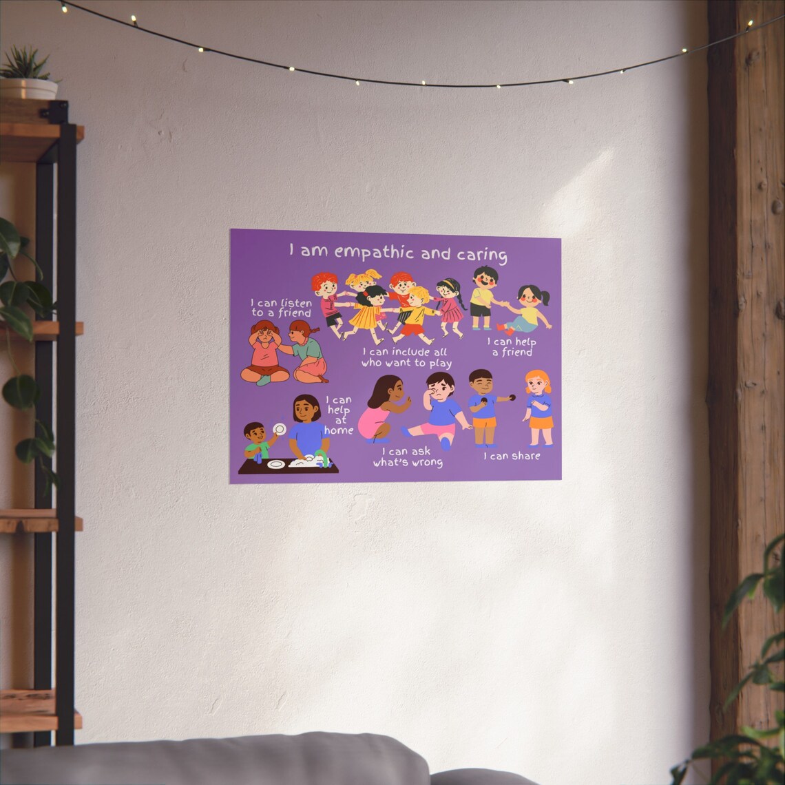 Social Emotional Learning Poster I Am Empathic and Caring for ...