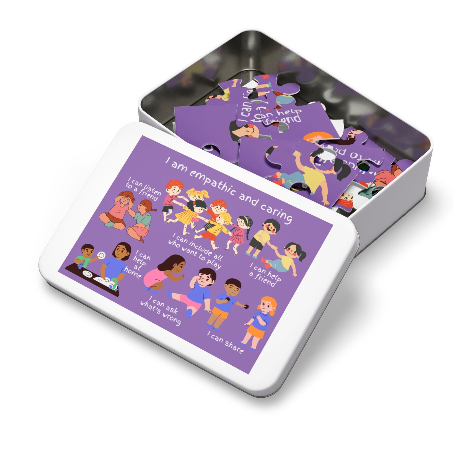 Social Emotional Learning 30-piece Puzzle I Am Empathic and Caring ...