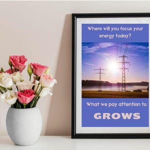 Inspirational Poster for Office Wall, Counselor's or Therapy Room ...