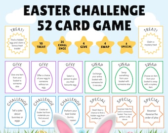 Easter Egg Challenge Game the Egg-stra Fun Candy Game of Treats and ...
