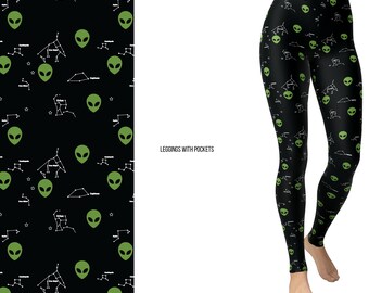 Alien Leggings - Etsy