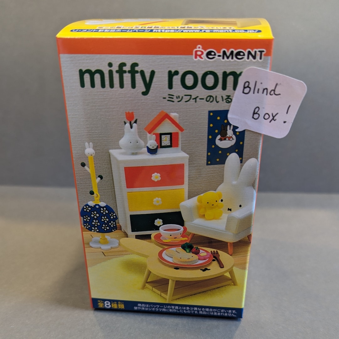 Miniature Miffy Room Re-ment Japan - Adorable Themed Miniatures ...