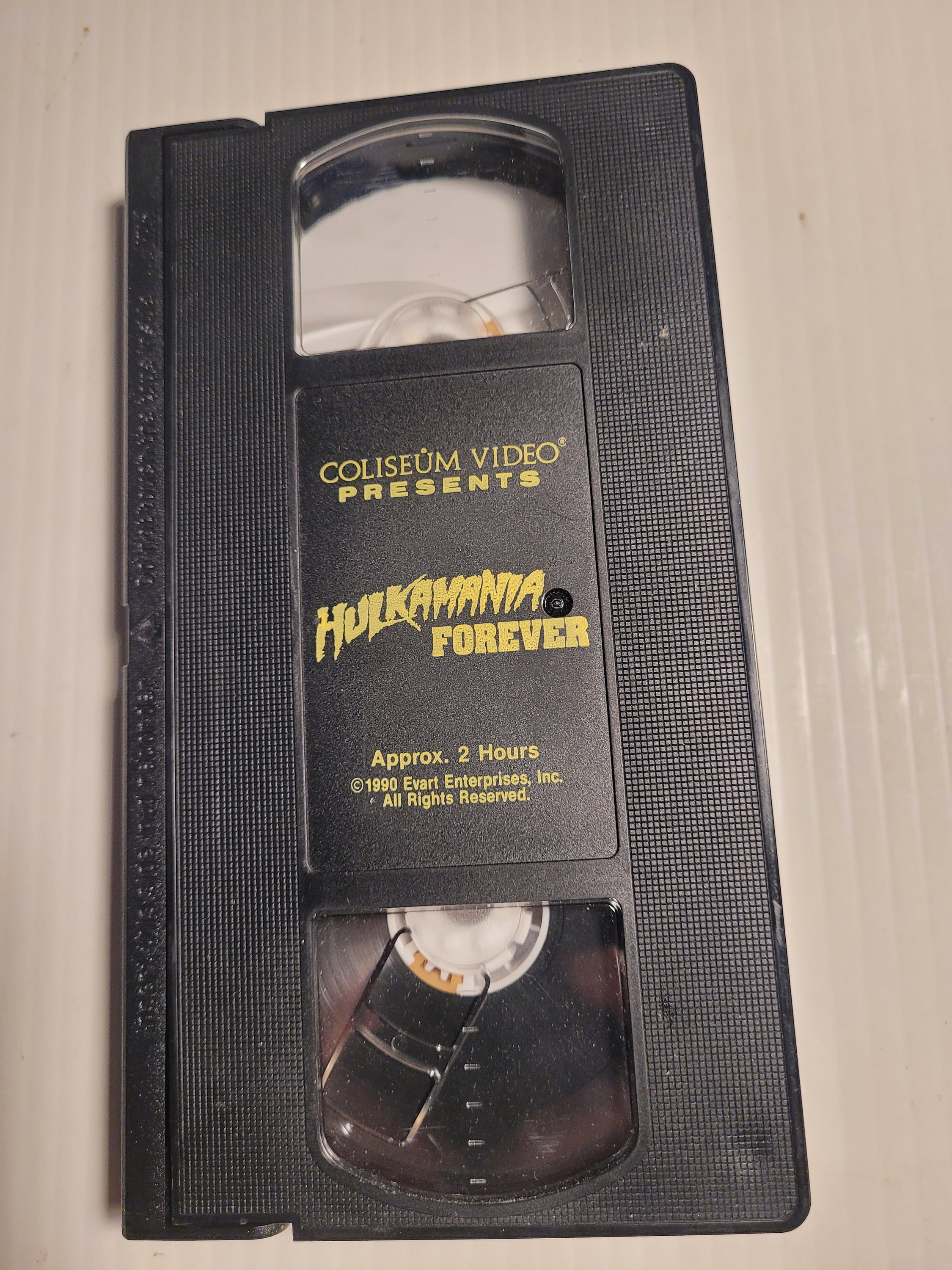 WWF Hulkamania Forever VHS Coliseum Video Wrestling 1990 Tested - Etsy