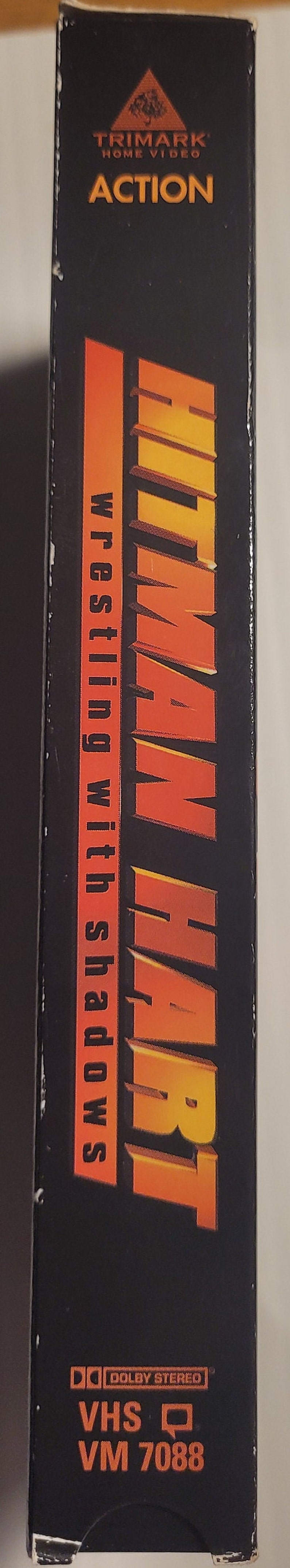 Hitman Hart Wrestling With Shadows Bret Hart Vince Mcmahon 1999 VHS - Etsy