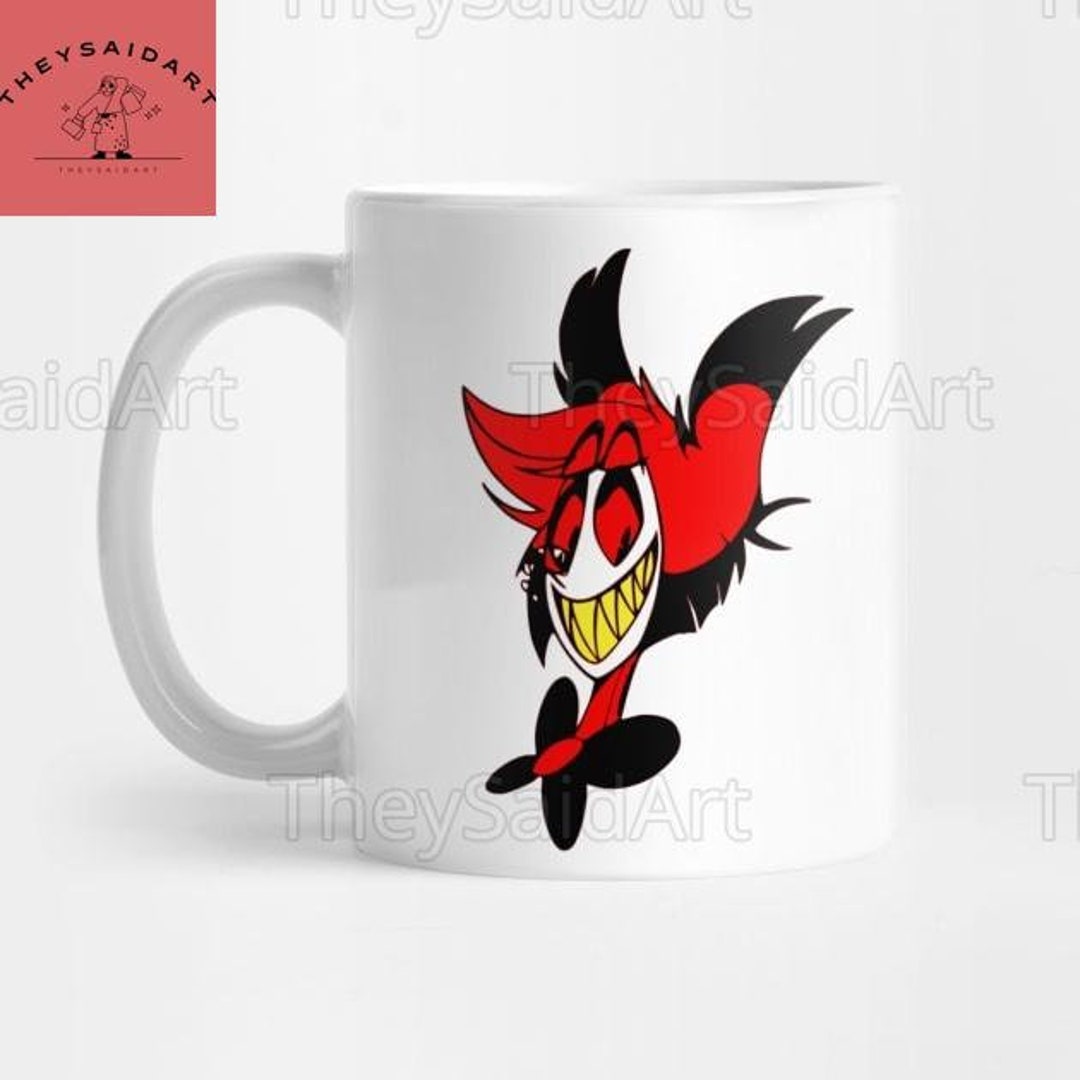 Hazbin Hotel Mug, Alastor Ceramic Mug, Alastor Hazbin Hotel Mug ...