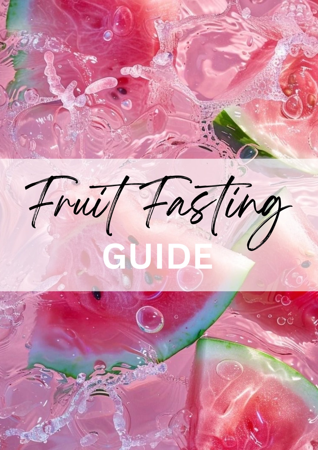 FRUIT FASTING GUIDE - Etsy