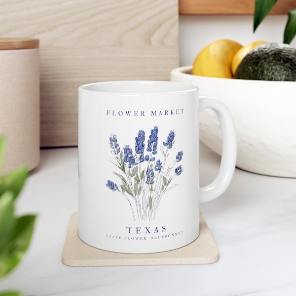 Texas Mug - Etsy
