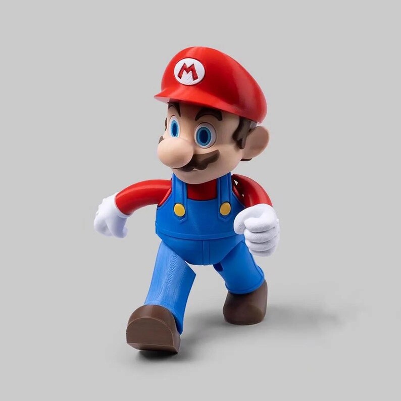 SuperMario 3mf stl Modelo 3D (Archivo digital) - Etsy México