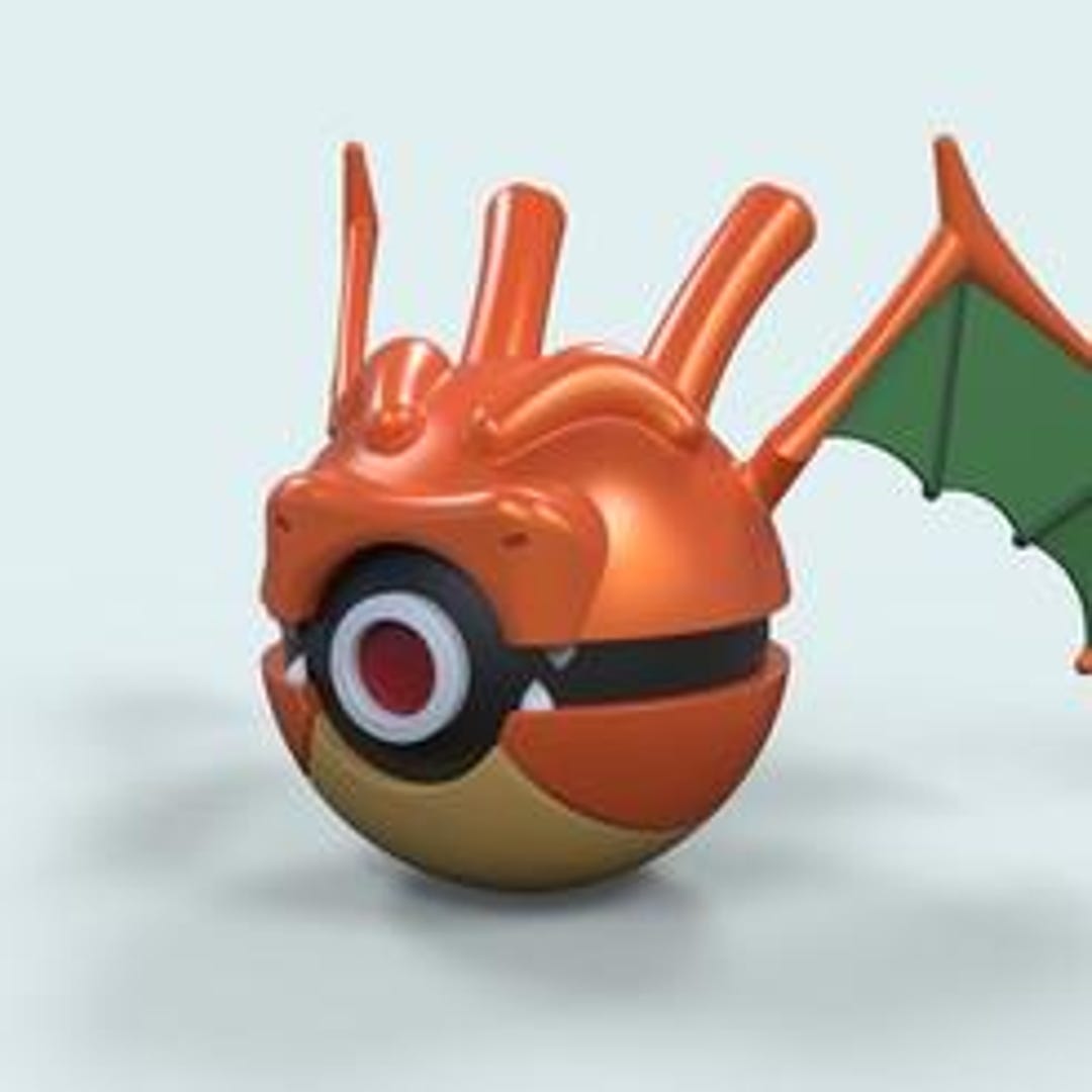 Pokeball Pack 3mf Stl 3D Model (digital File)-dragon - Etsy