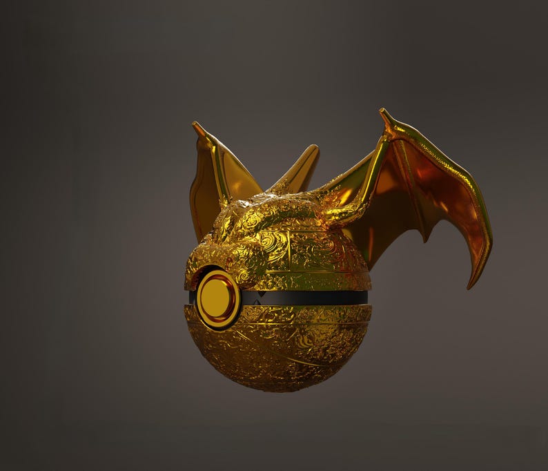 Pokeball Pack 3mf Stl 3D Model (digital File)-golden Dragon - Etsy