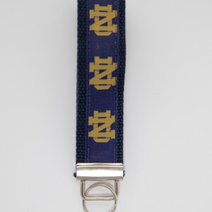 Notre Dame Key Fob Keychain, Wristlet Keychain - Etsy