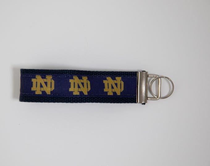 Notre Dame Key Fob Keychain, Wristlet Keychain - Etsy