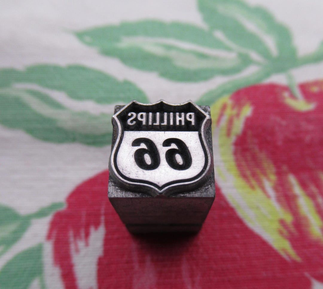 Phillips 66 Emblem Letterpress Printing Block Antique - Etsy