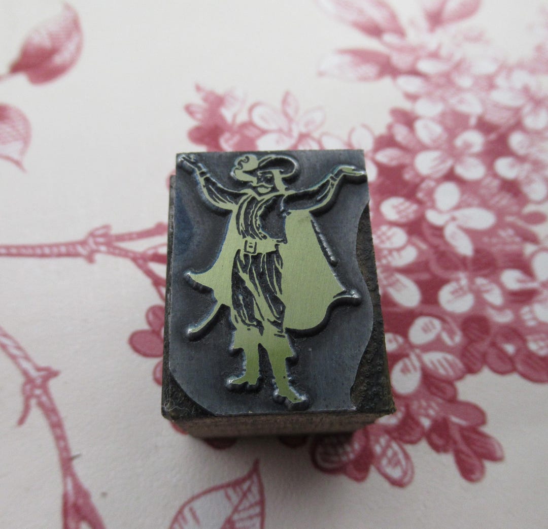 Vintage Cavalier Letterpress Printing Block La Salle - Etsy