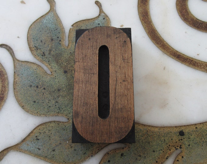 Letter O Antique Letterpress Wood Type Printing Block - Etsy