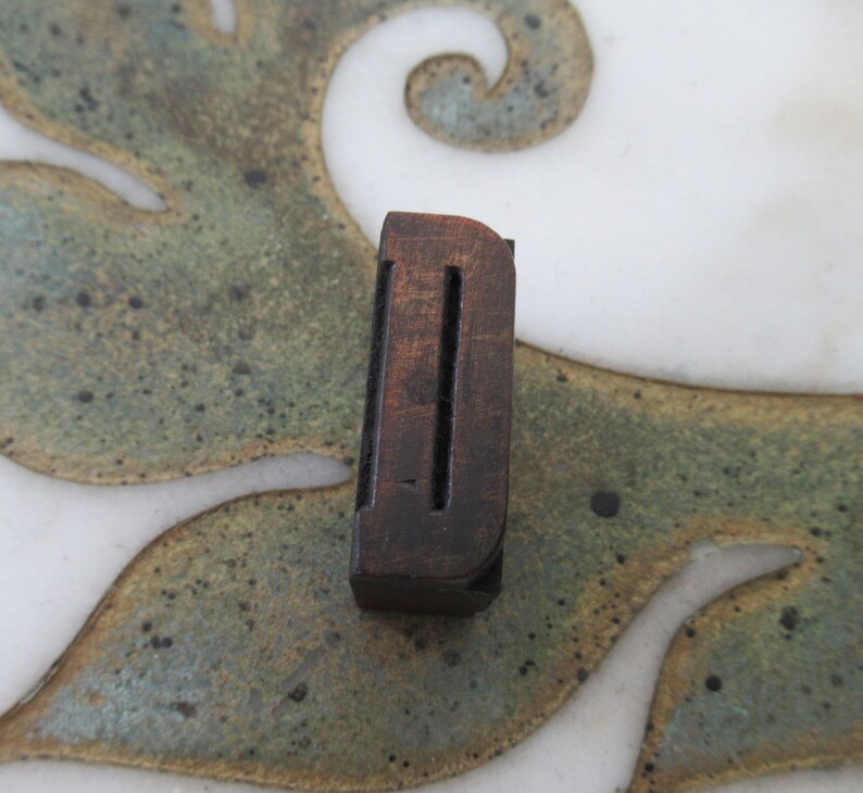 Letter D Antique Letterpress Wood Type Printing Block - Etsy