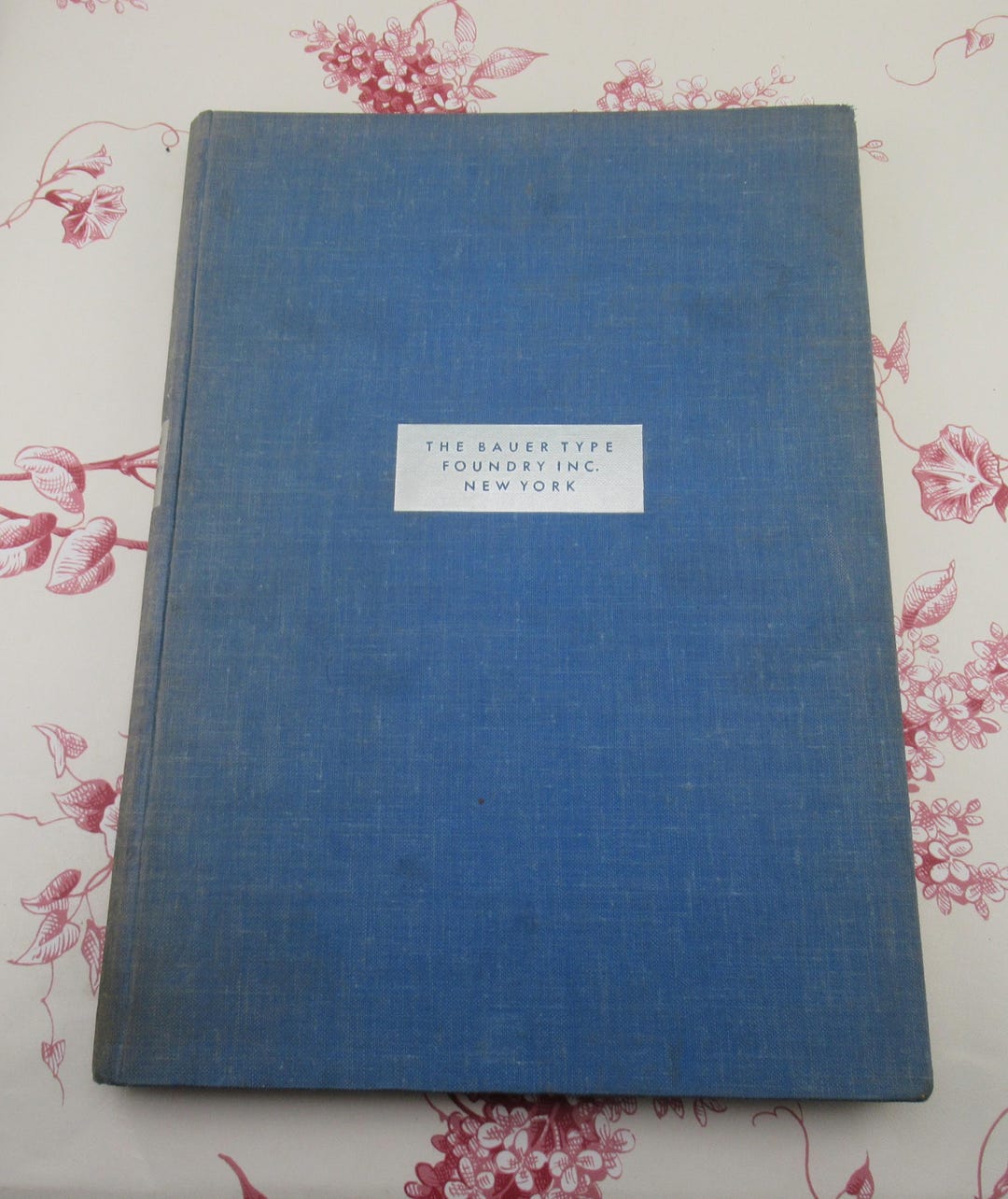 Bauer Type Foundry Specimen Book Circe 1937 Second Edition - Etsy