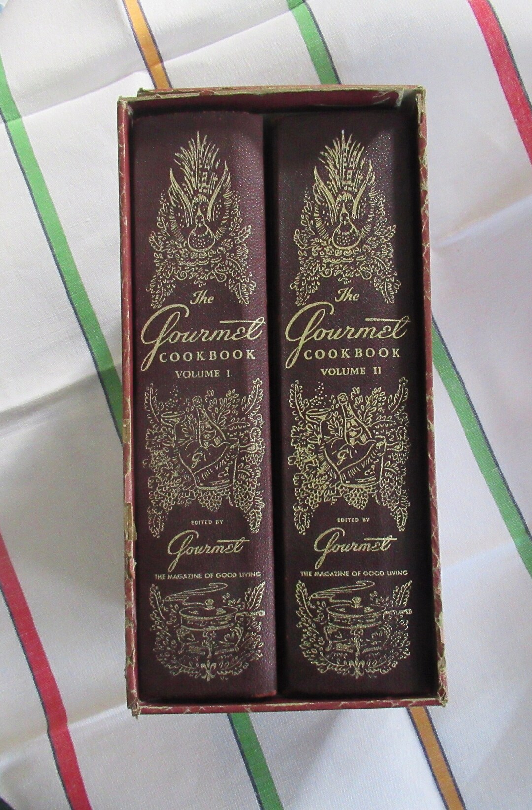 Set Gourmet Cookook Volumes I and II Very Good Condition - Etsy
