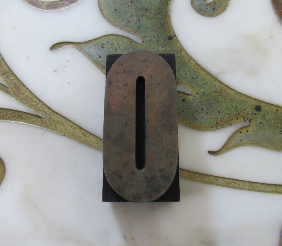 Letter O Antique Letterpress Wood Type Printing Block - Etsy