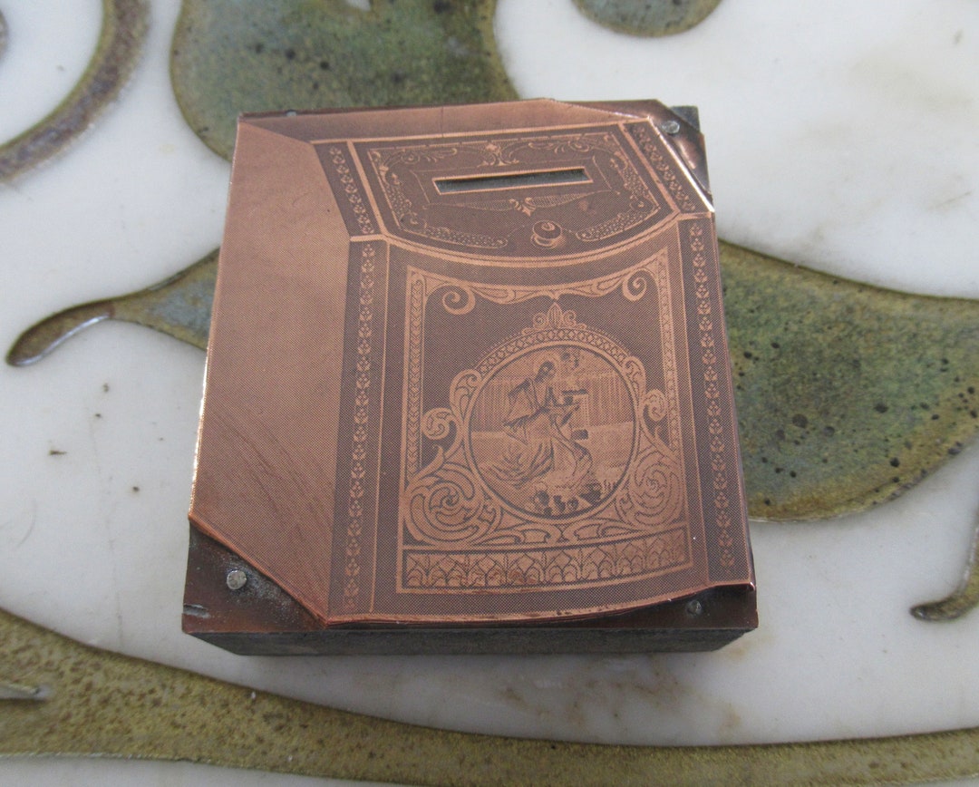 Mailbox Table Top Letter Box Antique Letterpress Printing Box - Etsy