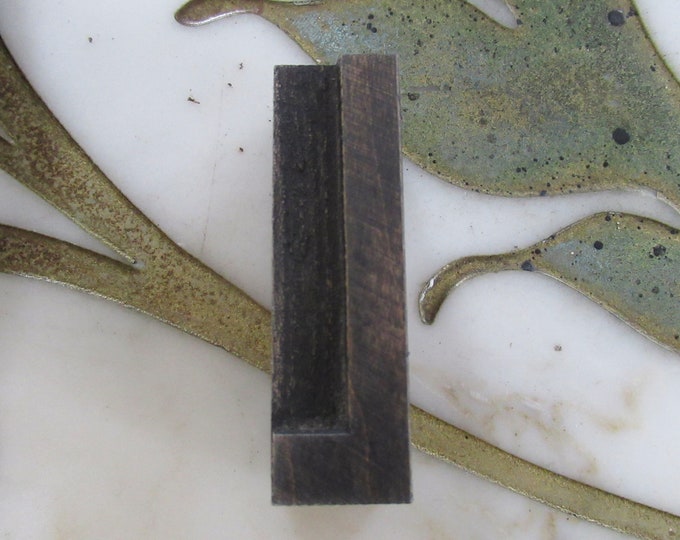 Letter L Antique Letterpress Wood Type Printing Block - Etsy