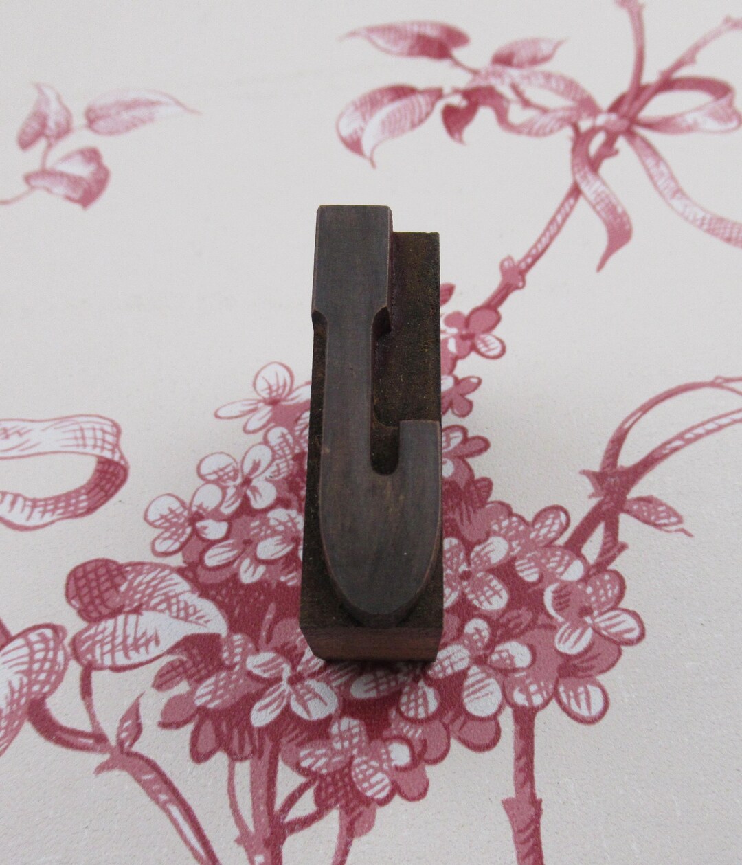 Letter J Letterpress Wood Type Printing Block Antique - Etsy
