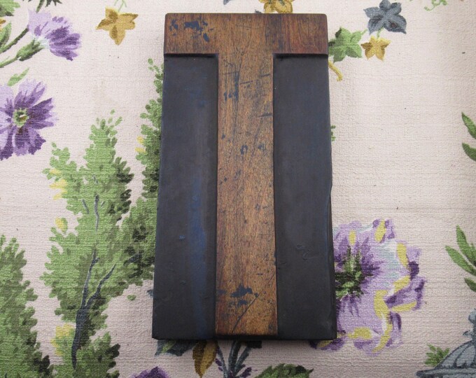 Large Letter T Antique Letterpress Wood Type Printing Block - Etsy