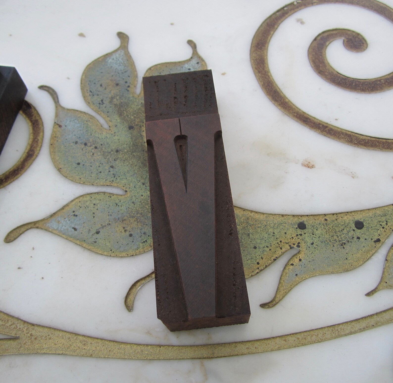 Letter V Antique Letterpress Wood Type Printers Block Lower - Etsy