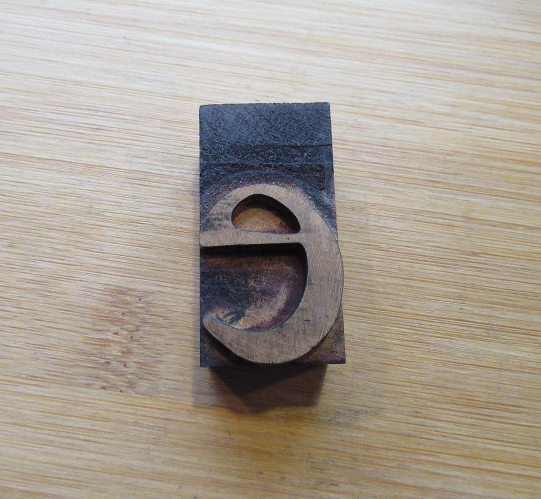 Letter E Lower Case Antique Letterpress Wood Type Printing Block - Etsy