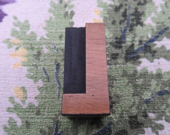 Letter L Antique Letterpress Wood Type Printing Block - Etsy