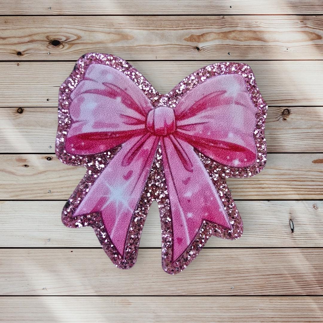 Classy Pink Ribbon Demure Minimalist Retractable Badge Reel Work ID You ...