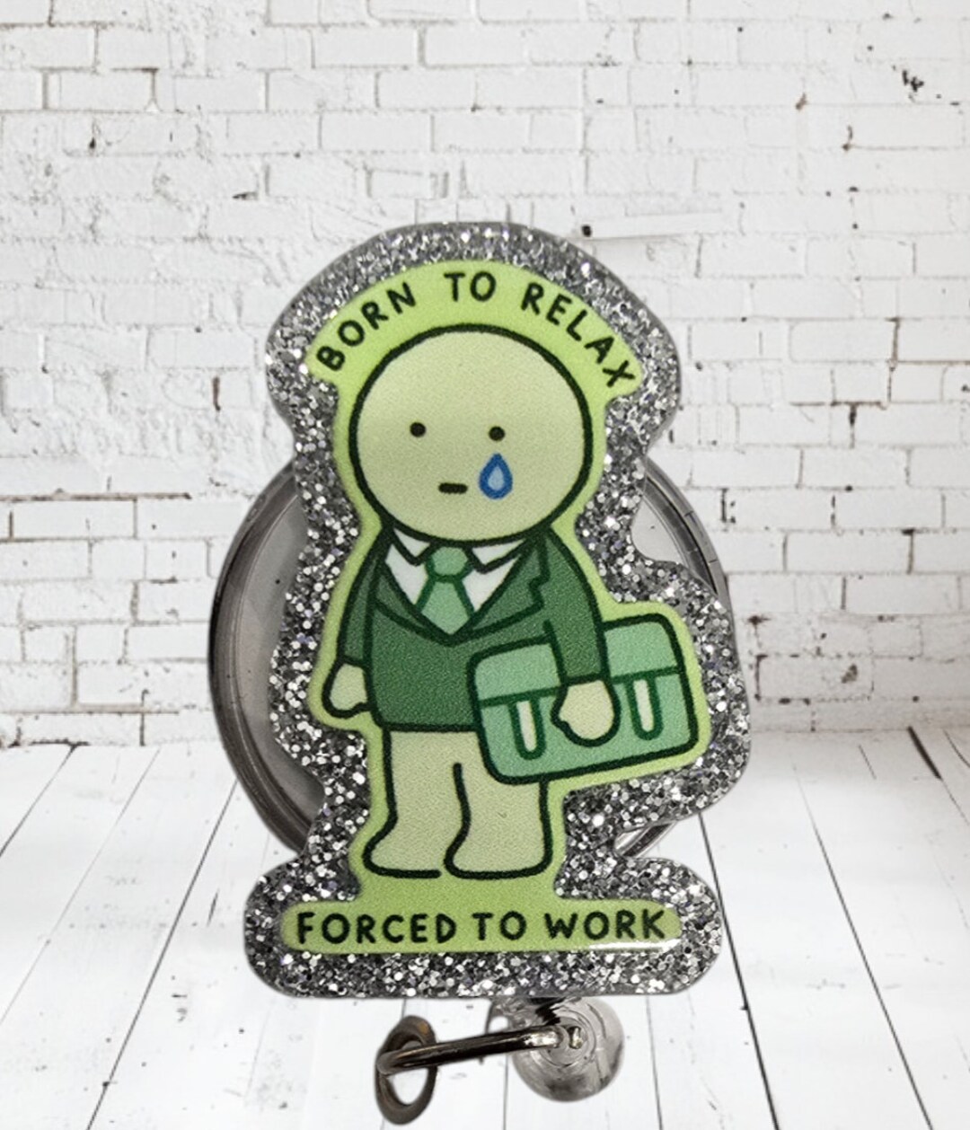 Employee of the Month Retractable Badge Reel Work ID - Etsy