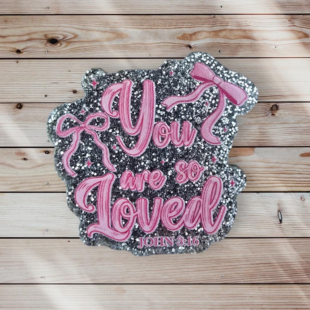 You Are so Loved Pink Ribbon Demure Retractable Badge Reel Work ID - Etsy