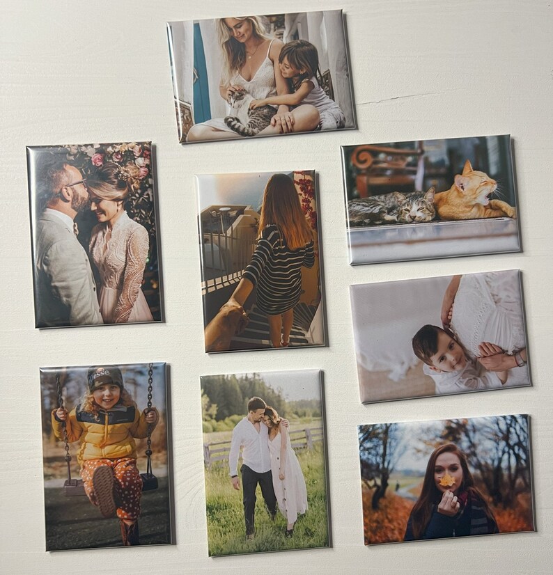 Personalised Photo Magnets | Custom Picture Magnets for Fridge ...