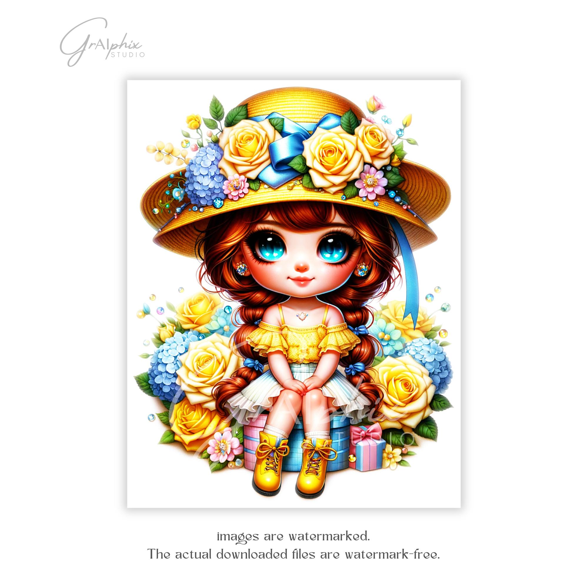 Sunshine - Chibi Brats - Volume 01 - Clipart Collection: Chibi ...