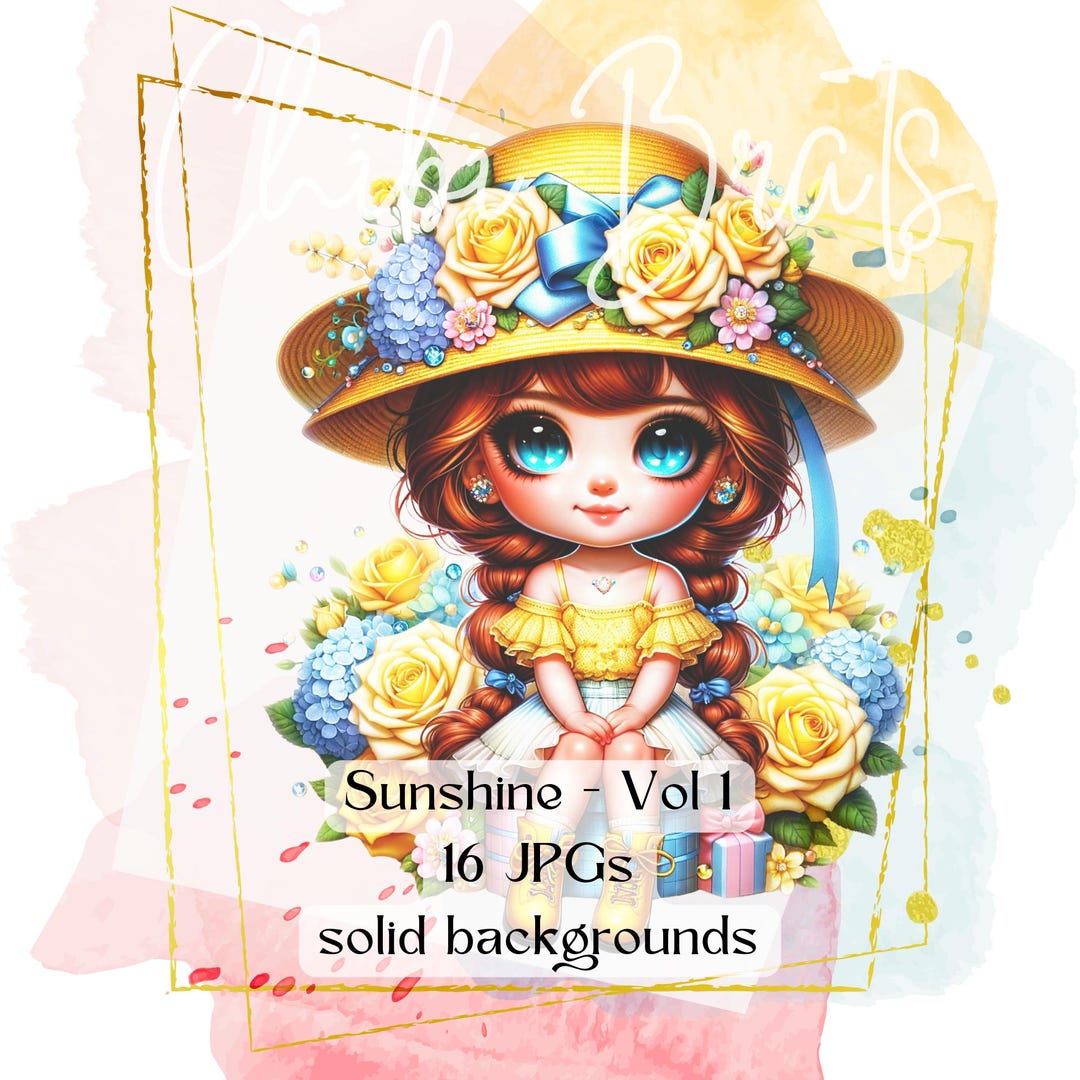 Sunshine - Chibi Brats - Volume 01 - Clipart Collection: Chibi ...