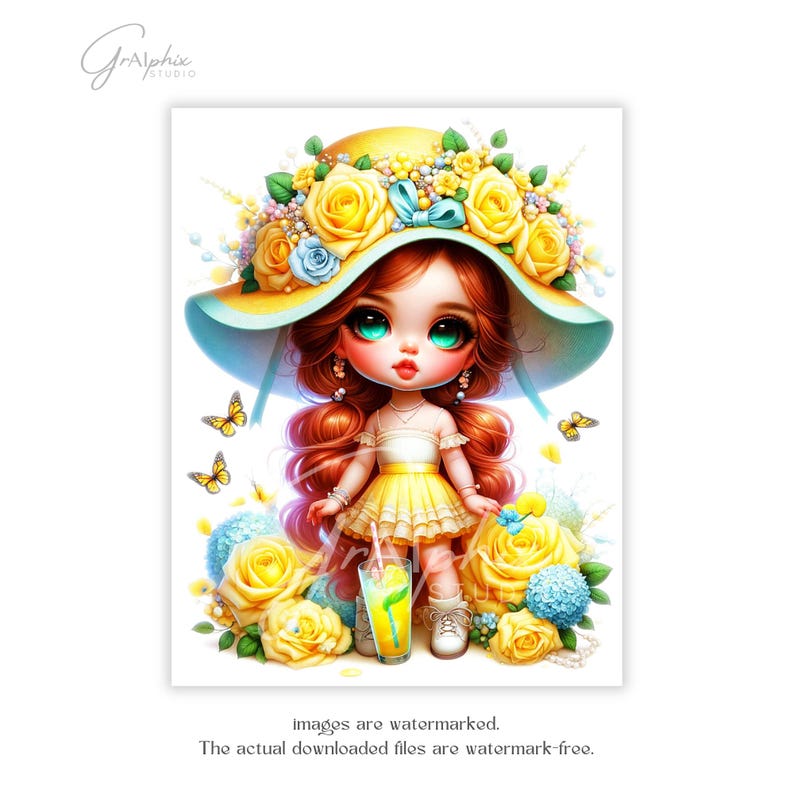 Sunshine - Chibi Brats - Volume 01 - Clipart Collection: Chibi ...