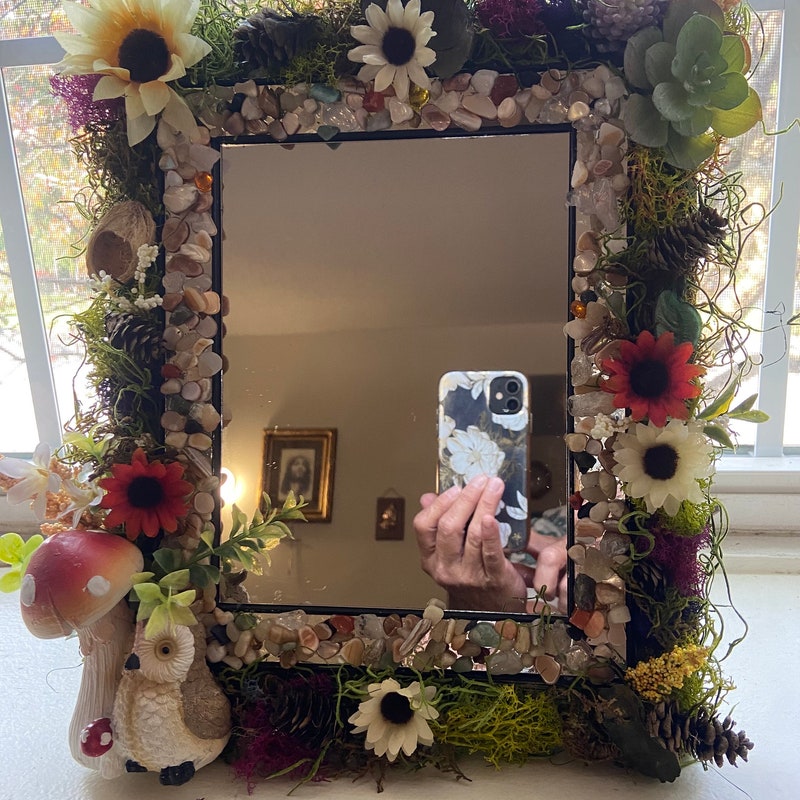 Moss Mirror - Etsy
