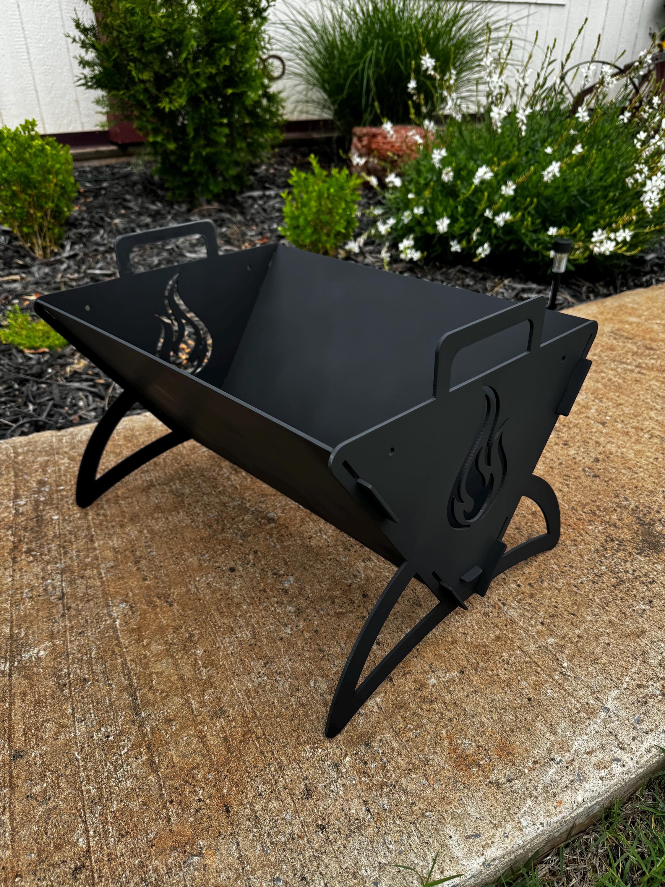 Collapsible/portable Fire Pit DXF - Etsy