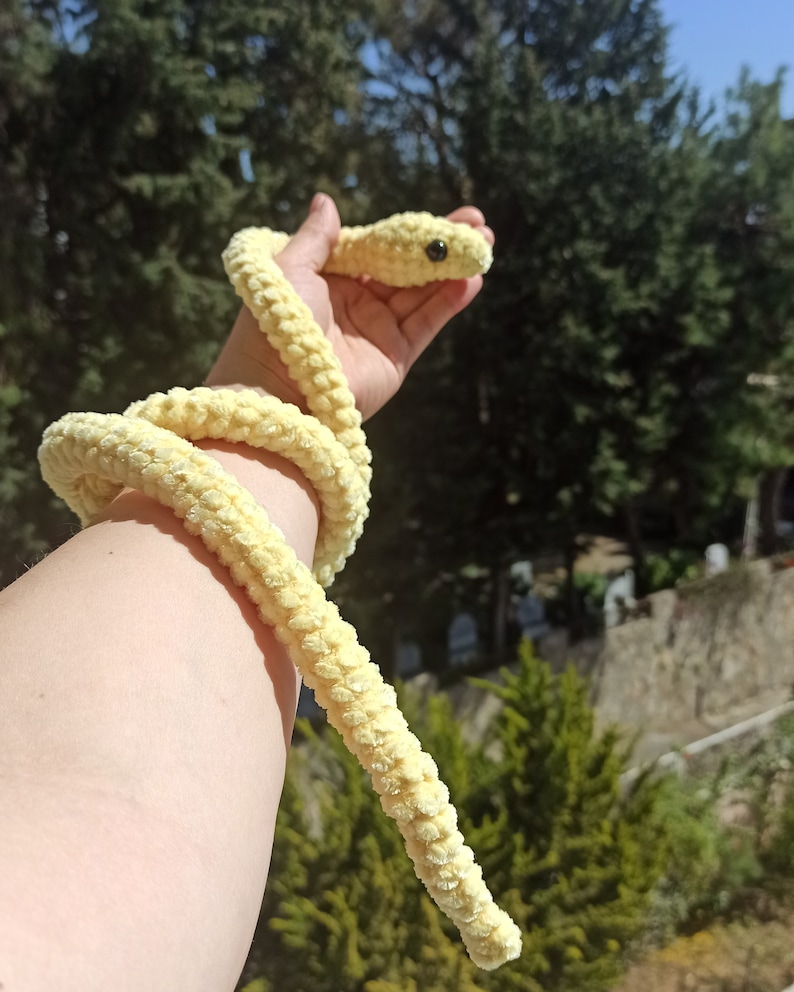 Snake CROCHET PATTERN Soft Amigurumi SNAKE Toy Animal Crochet Tutorial ...