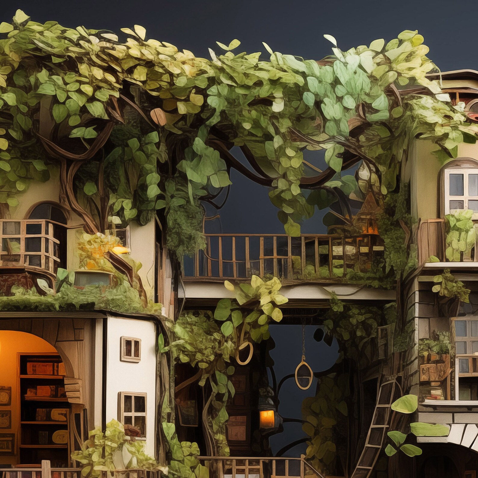 JACK & THE BEANSTALK Printable Paper Doll House From Famous Fairy Tales ...