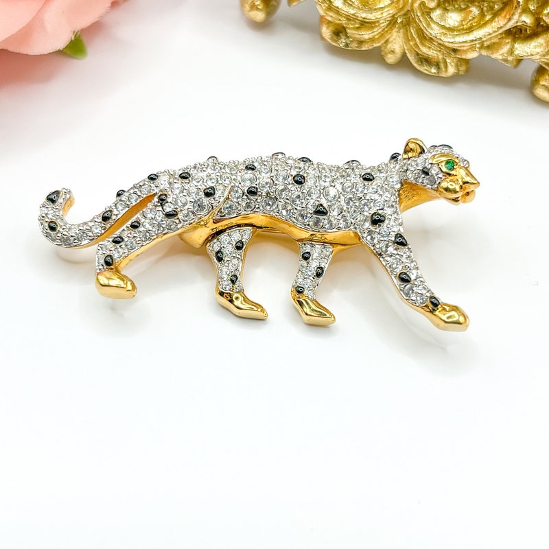 Leopard Brooch Pin - Etsy