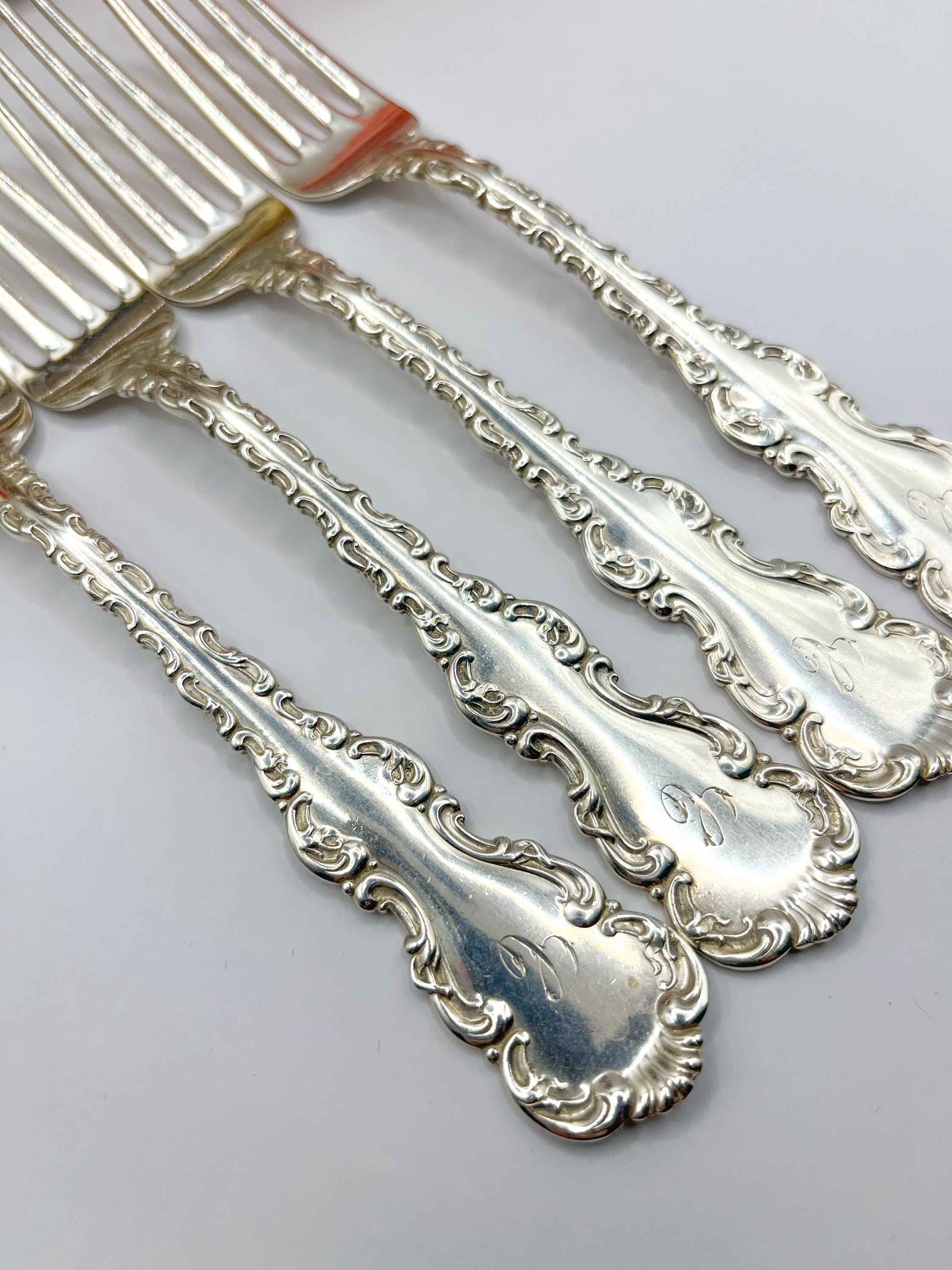 Price for 1 Fork Antique BIRKS Sterling Louis XV Sterling Silver ...