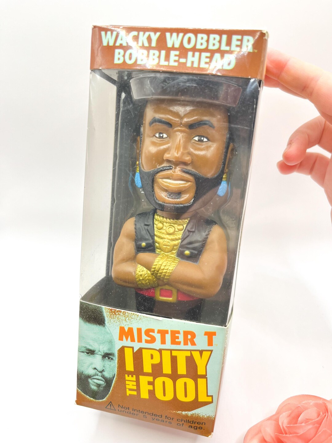 Vintage FUNKO POP Mr. T I Pity the Fool Movie Memorabilia Wacky Wobbler ...